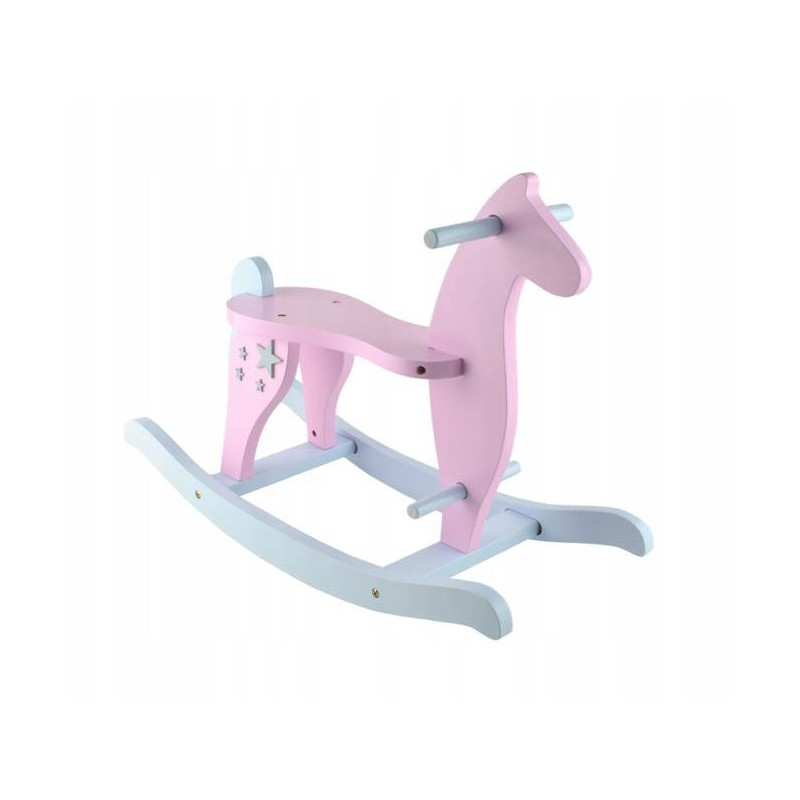 Barns leksak Gunghäst i trä - Gungdjur