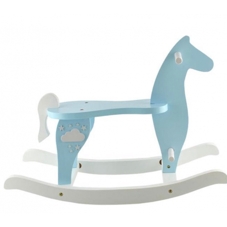 Barns leksak Gunghäst i trä - Gungdjur
