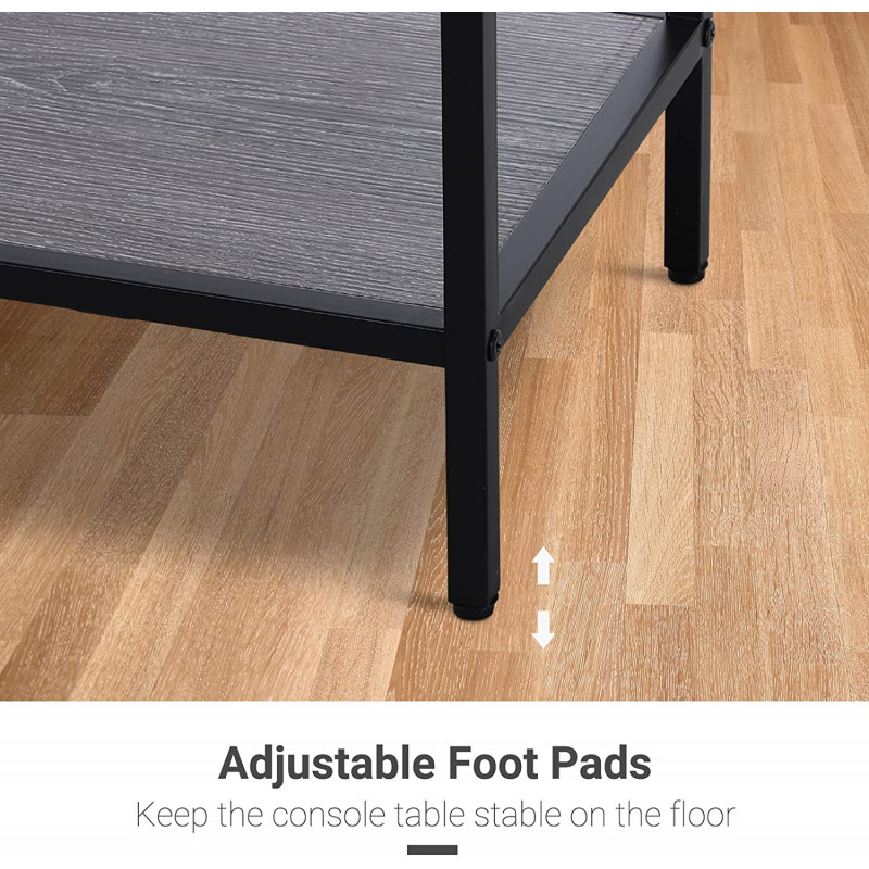 Konsolbord - Sidobord Svart 120 x 30 x 81,5 cm