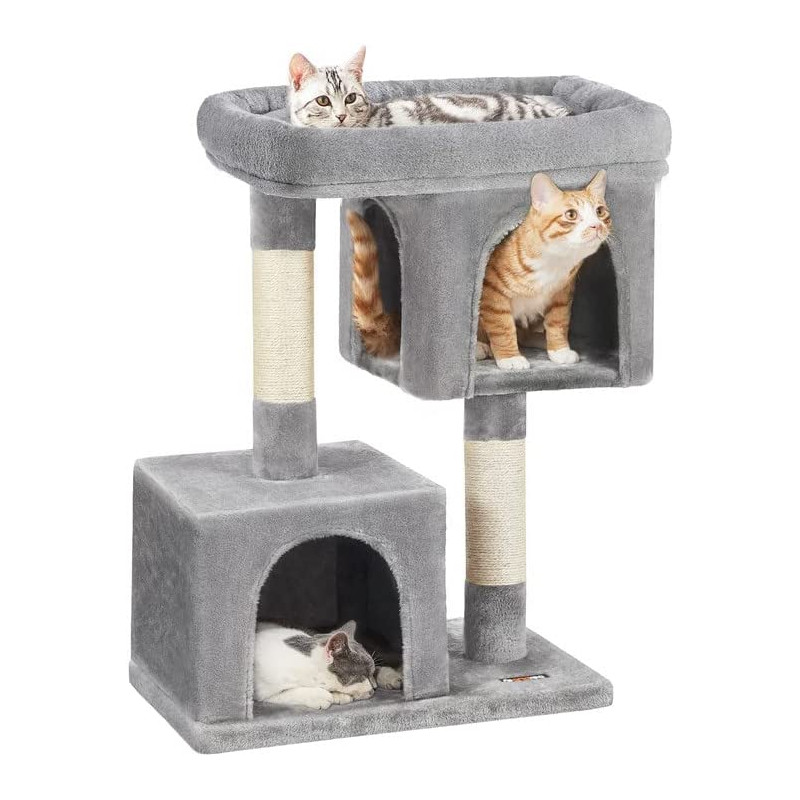 Katträd 84 cm För Stora Katter - Grå