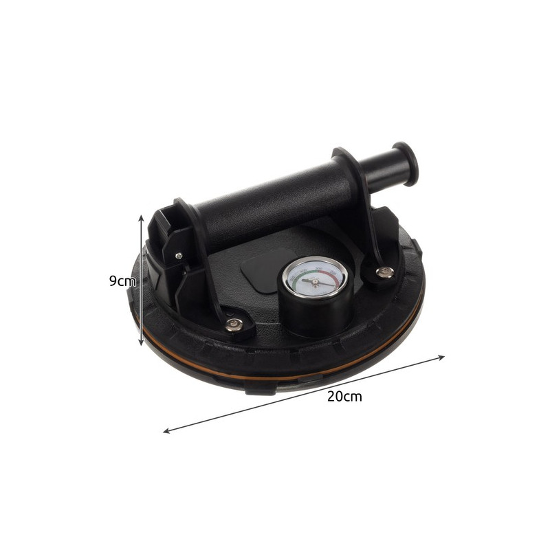 Sugkopp med Pump för Glaslyft / Plattlyft 20 cm 200 kg