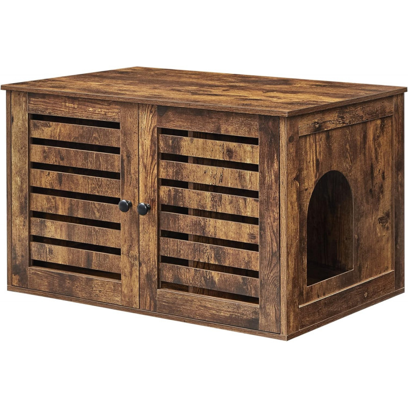Katthus i Trä Brun Inomhus 50 x 50 x 46.5 cm