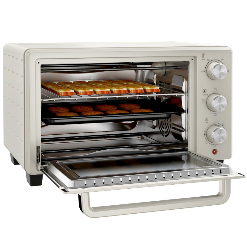 Miniugn 21 L 100°C-230°C 1400W pizzaugn Kräm
