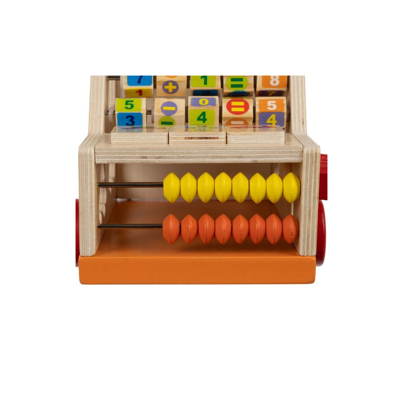 Leksak Träsorterare bil 7 i 1 - lärande och lek i ett - Pedagogiska...