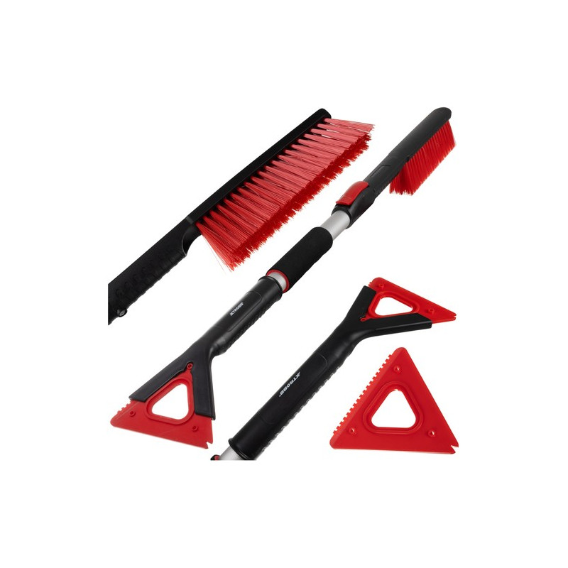 Isskrapa med snöborste Fönsterskrapa - Snöskrapa Snöröjning Telesko...